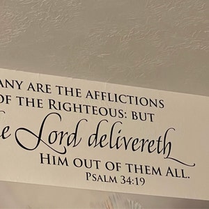 The Gift of God is Eternal Life Romans 6:23 Inspirational Wall Decal ...