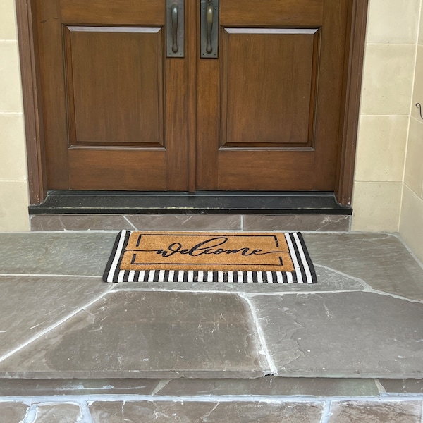 Hand-painted Doormat | Welcome Doormat | Custom Doormat | Doormat ...