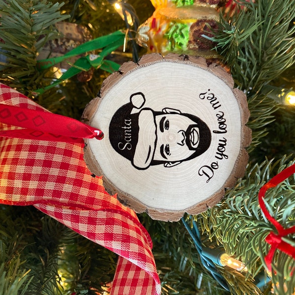 Wooden Christmas Ornament Drake, Santa Do You Love Me, Rap, Hiphop ...