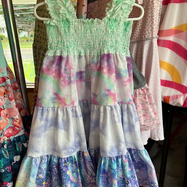 Brooklyn's Tiered Sundress PDF Pattern in Sizes 6/12 Mos to 7/8 Girls ...