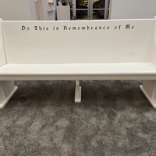 Dropped-arm Jacobean Stained Gothic Church Pew (made to Order) - Etsy