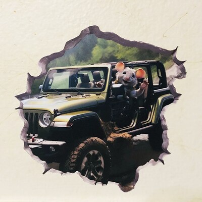 Forest Wall Decals Woodland Stickers for Girls Room JUMBO - Etsy