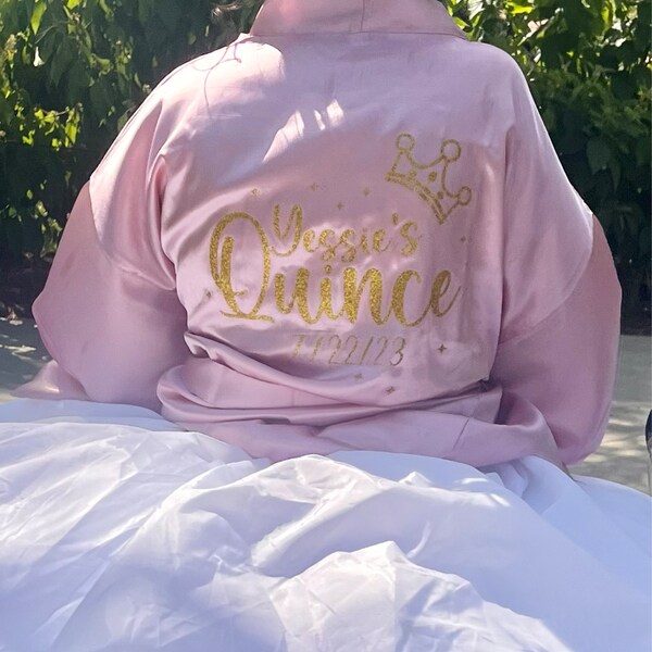 Personalized Bride and Bridesmaid Robes, Bride's Gift, Custom Robes ...