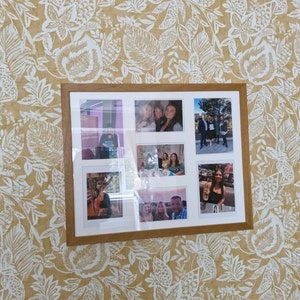 Multi Aperture Photo Frame. Holds Six 6x4 Photos. 30x60cm. Portrait or ...