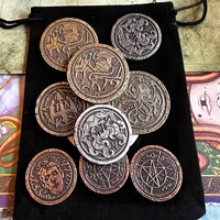 Cthulhu Coin Call of Cthulhu Lovecraft Coin Elder Gods Deep Ones Elder ...