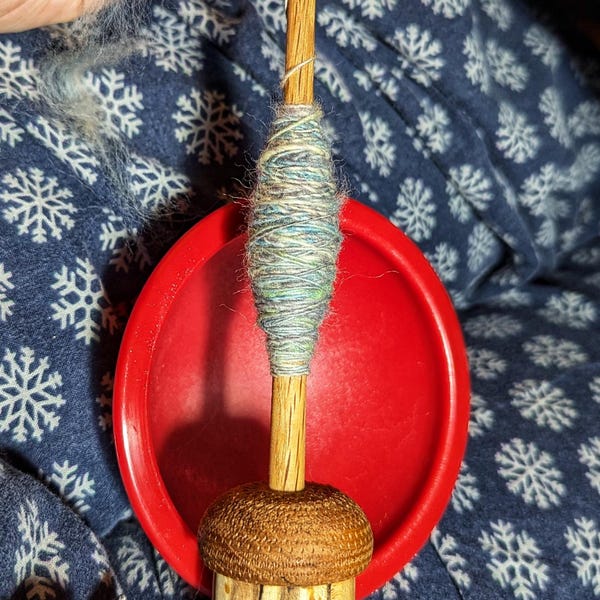 Support Spindle Stand - Supported Spinning - Drop Spindle - Cherry - Etsy