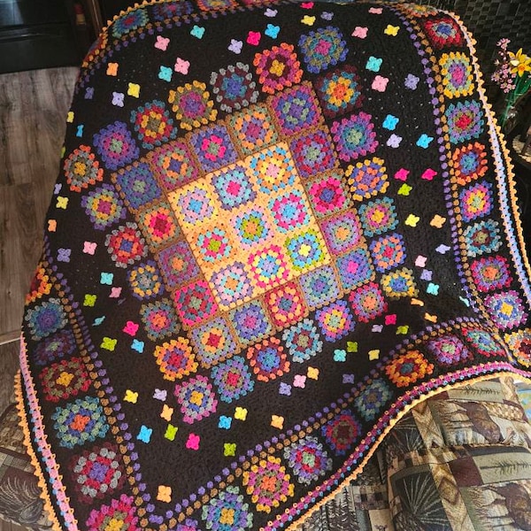 The Sweet Shop Blanket Digital Crochet Pattern - Etsy