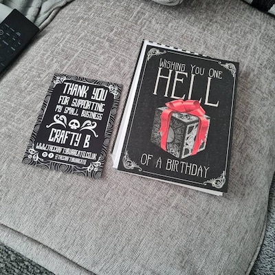 Wishing You One Hell of a Birthday Alternative Hellraiser Inspired ...