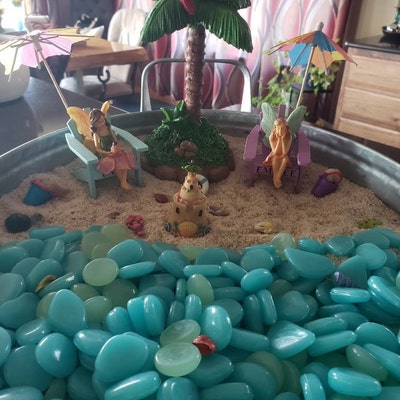 Miniature Sandcastle Sand Castle, Beach Garden Accessories, Coastal ...