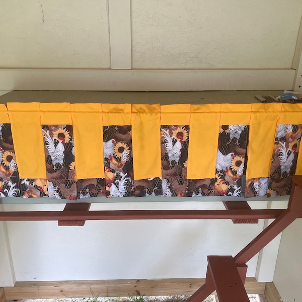 Chicken Nest Box Curtains - Etsy