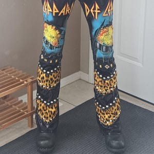 Metal Threads Rock N Roll Outlaw Custom Lace up Pants Black Studded ...