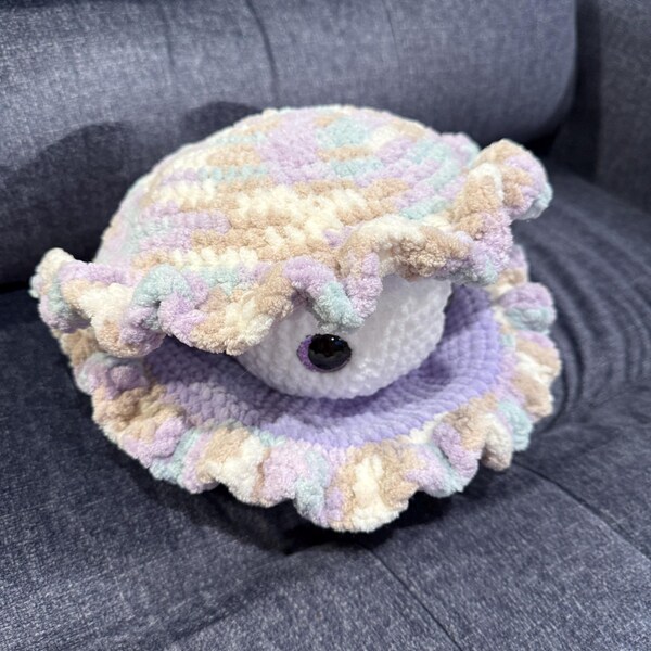 Giant Clam & Mini Clam Crochet Pattern PDF – Amigurumi Sea Creature, No ...