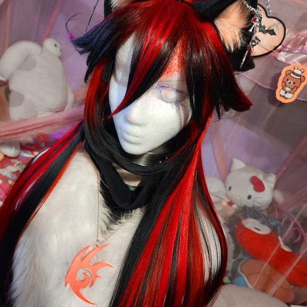 3D Printed & Foam Crafted "shadow the Hedgehog" Inhibitor Rings W/cuffs ...