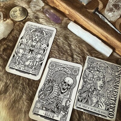 The Tarot of the Toiling Hands 78 Card Tarot Deck by Esme Baker - Etsy