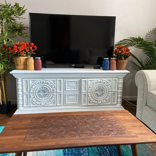 Engraved Walnut Teak Coffee Table - Modern Wood Furniture Illustration ...