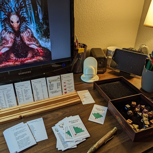 Dnd Reference Sheets for D&D 5e, Dungeons and Dragons Accessories, Dnd ...