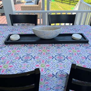 Rustic Long Wood Tray, Centerpiece, Serving, Home Decor, Dining Table ...