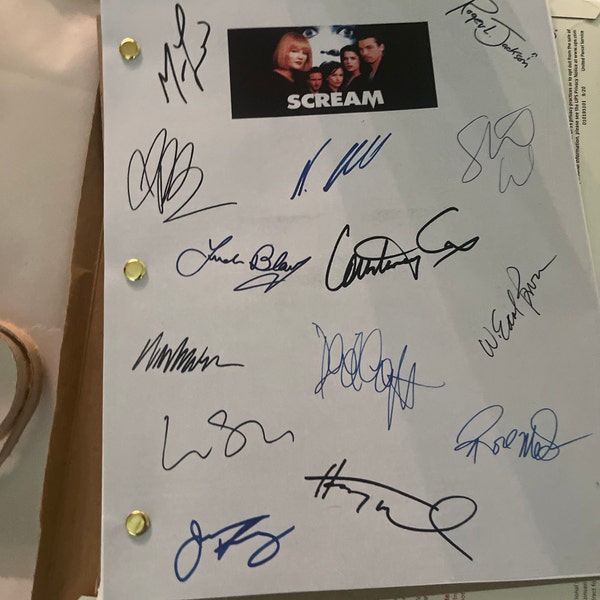 Mean Girls Movie Signed Script Screenplay Autographed: Lindsay Lohan ...