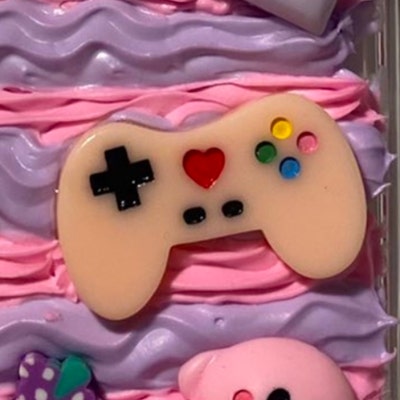 17mm Pastel Video Game Controller Resin Cabochon Kawaii Gamer Plastic ...