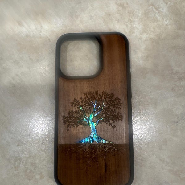 Tai Chi Case, Wood iPhone 16 Pro Max 15 Pro 14 13 12 11 Case, Samsung ...