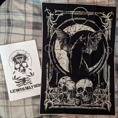 American Gothic, Back Patch, Goth Patch, Cloth Patch, Canvas Patch ...