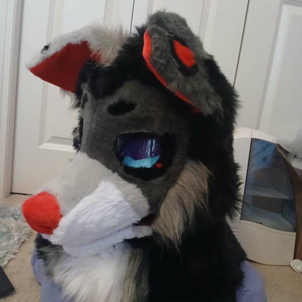 Furry Fursuit Head Base Grumpy Dog Static Base 3d Print - Etsy