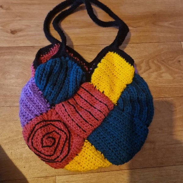 Sally's Patchwork Heart Crochet Baby Blanket Pattern NBC Inspired Jack ...