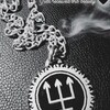 Black Metal Trident Pendant Lucifer Thelema Necklace , Satanic Dark ...