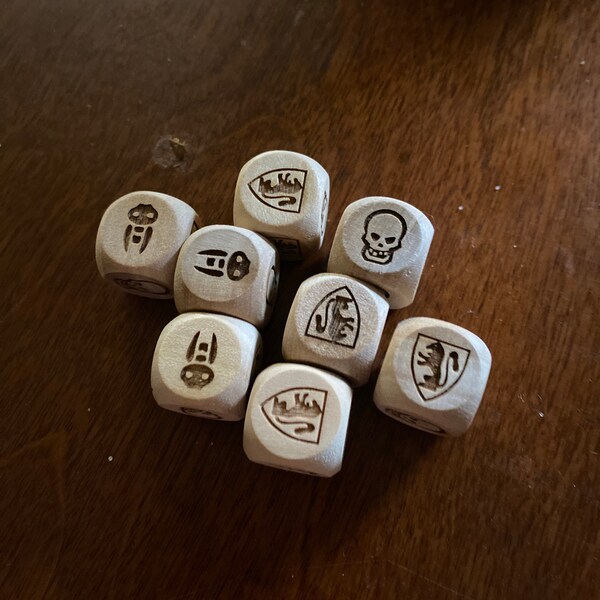 Custom Made Dice, Replacement Dice. - Etsy