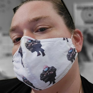 Wizard of Oz Face Masks Dorothy Gale Ruby Slippers Over the | Etsy