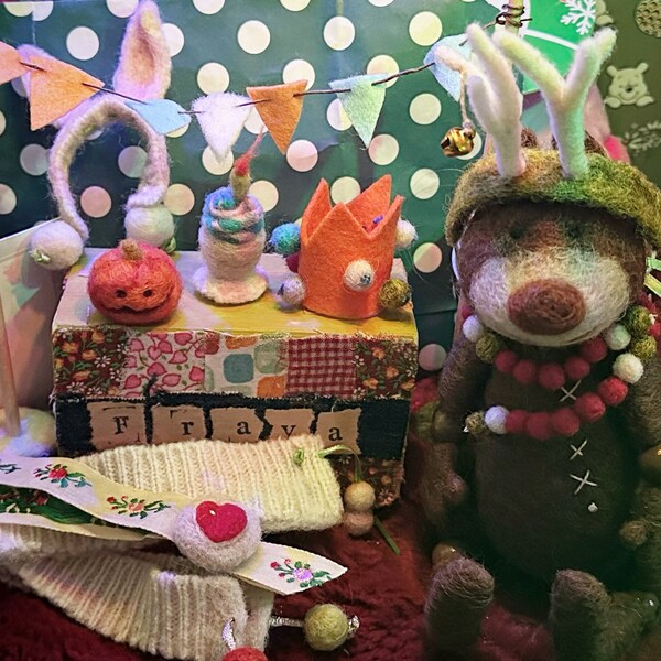 Wool Brain Sculpture - Anatomy Art - Needle Felted (human Brain ...