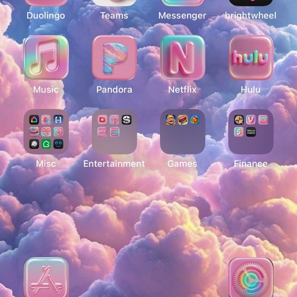 Black Silver Pink iPhone Wallpaper | Glossy Mirror Lock Screen ...