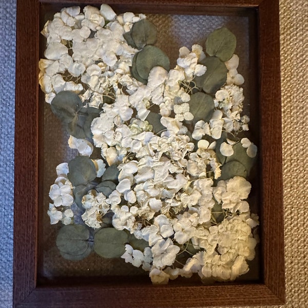 Bouquet Preservation Wood Shadow Box Floating Frame - Etsy