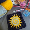 Spiral Sun + Tangled Sun Granny Square Patterns / PDF/ English ...