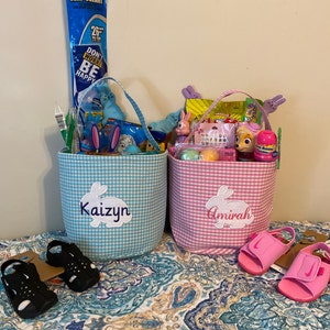 Easter Basket Personalized Easter Basket Monogram Easter | Etsy