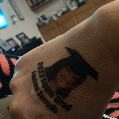 Custom Graduation Tattoos Graduation Party Favors, Graduation Party ...