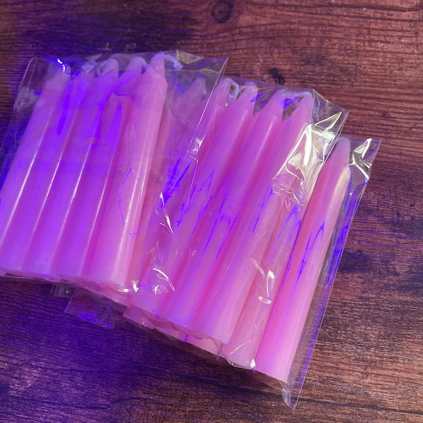 Pink Spell Candles, Pink Ritual Candles, 4" Candles, Spells, Mini Spell ...
