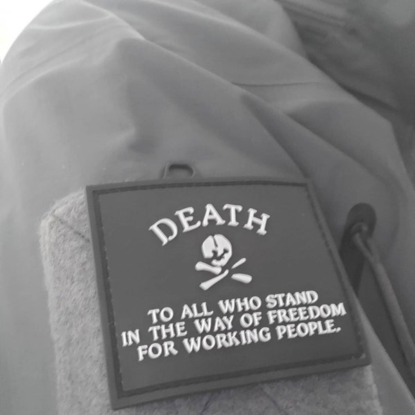 Makhno Black Army PVC Morale Patch english - Etsy