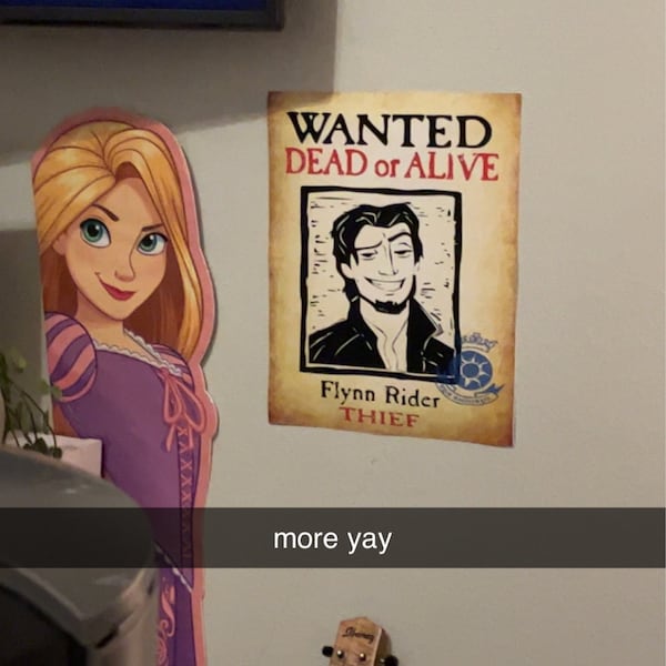 Flynn Rider Wanted Poster Tangled Poster Vintage Disney Movie Poster ...
