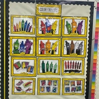 The Color Families (digital Set of 8) Art Classroom Decor (primary ...