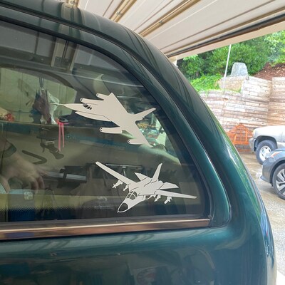 F-111 Aardvark Decal angle 1 F111 Vinyl Decal, Aardvark Decal, F-111 ...