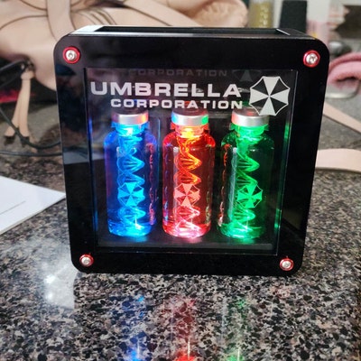 Xience Technologies Lighted 3 Vial Display Set - Etsy