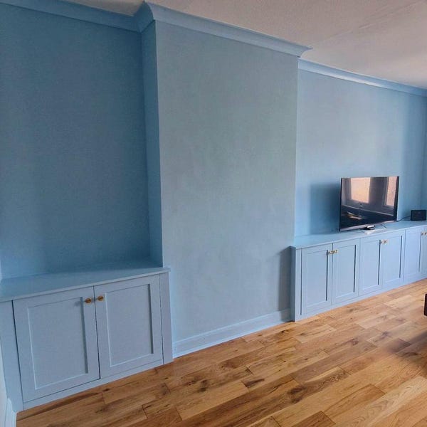 Built-in MDF Cupboards for Your Alcove DIY Project - Etsy UK