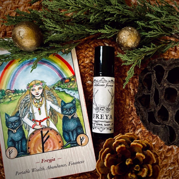 FREYA Ritual Oil | Two Sizes | Made to Order - Etsy