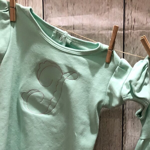 Large Vintage Billow Machine Embroidery Font Monogram Alphabet - 3 ...