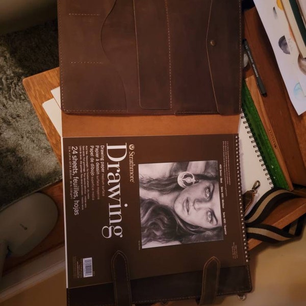 Handmade 4x6 Top Bound Notebook Cover, Vintage Leather Journal Cover ...