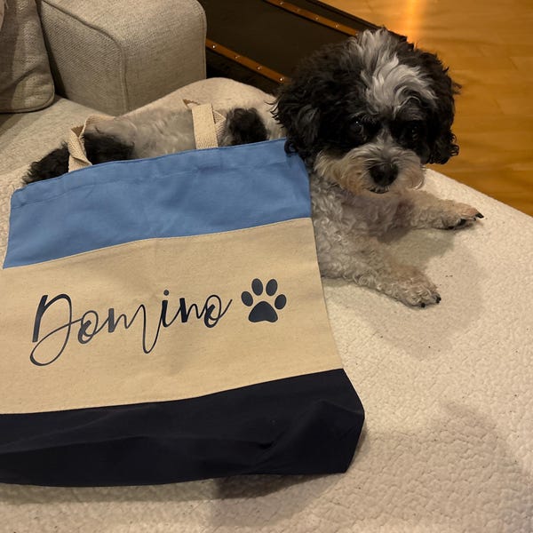 Custom Dog Mom Gift, Personalized Pet Bag, Custom Pet Bag, Custom Pet ...
