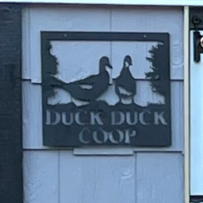 Farm Duck Metal Sign, Custom Indoor or Outdoor Duck Farm Sign - Etsy