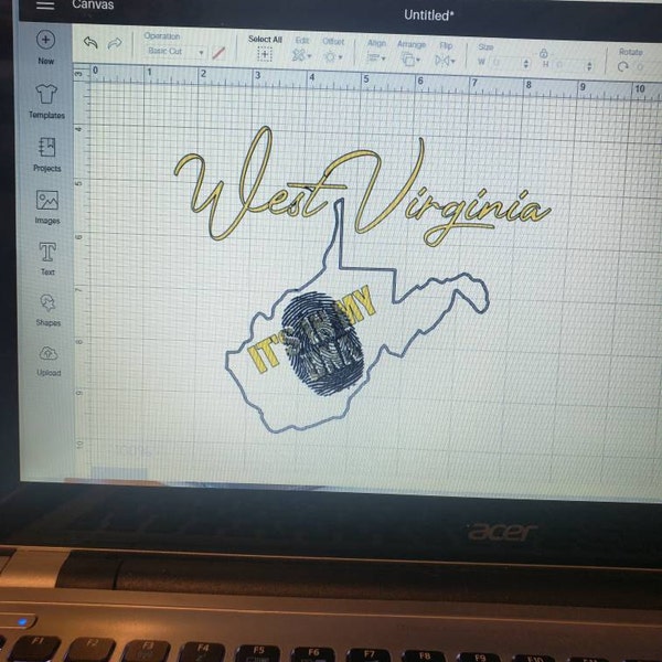 West Virginia Outline SVG Files | West Virginia Cut Files | United ...