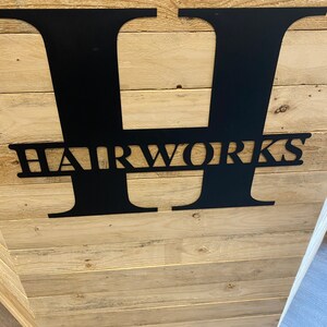 Personalized Metal Sign Custom Last Name Sign Family Name Sign Metal ...